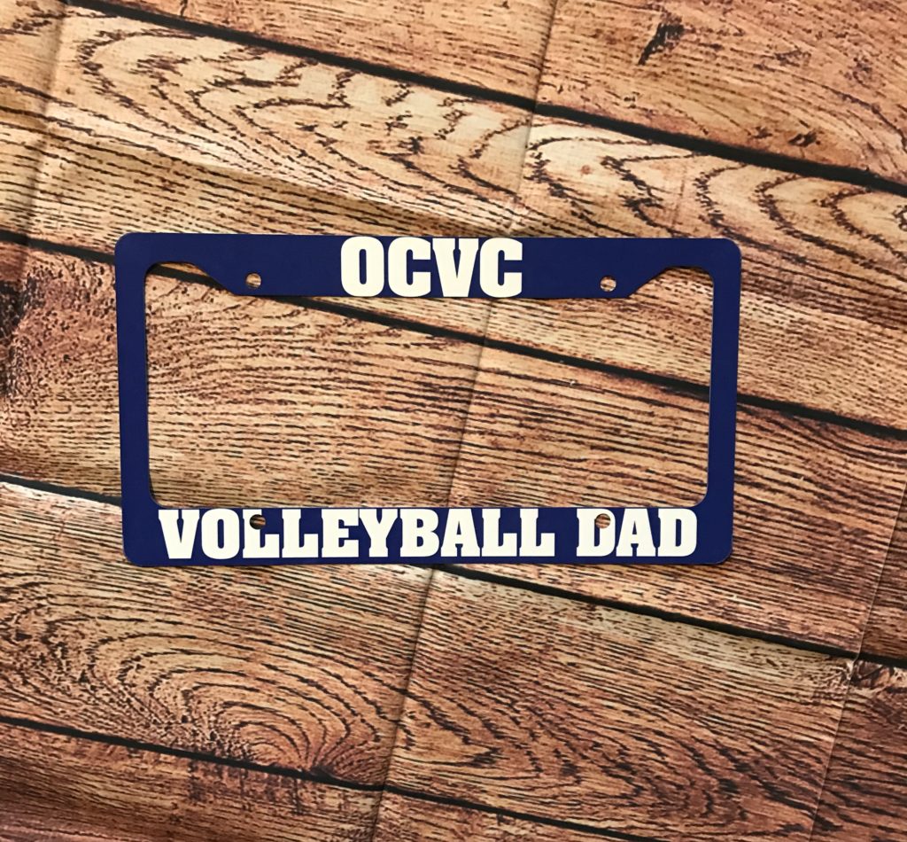 License Plate Frame – Team Alvey Designs