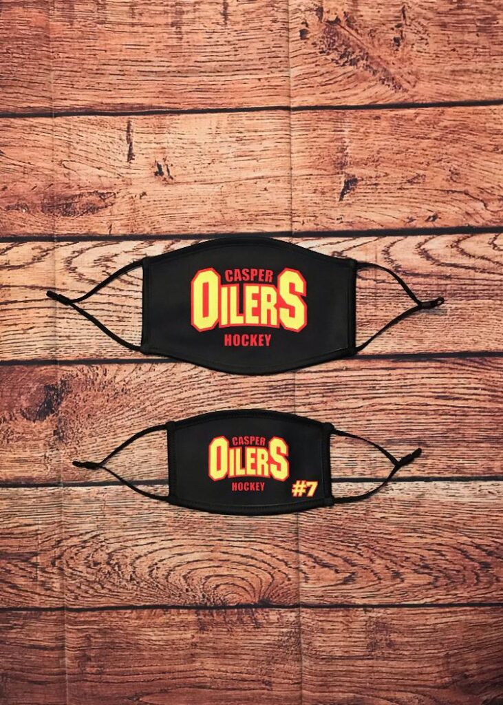 Face Mask – Casper Oilers – Team Alvey Designs